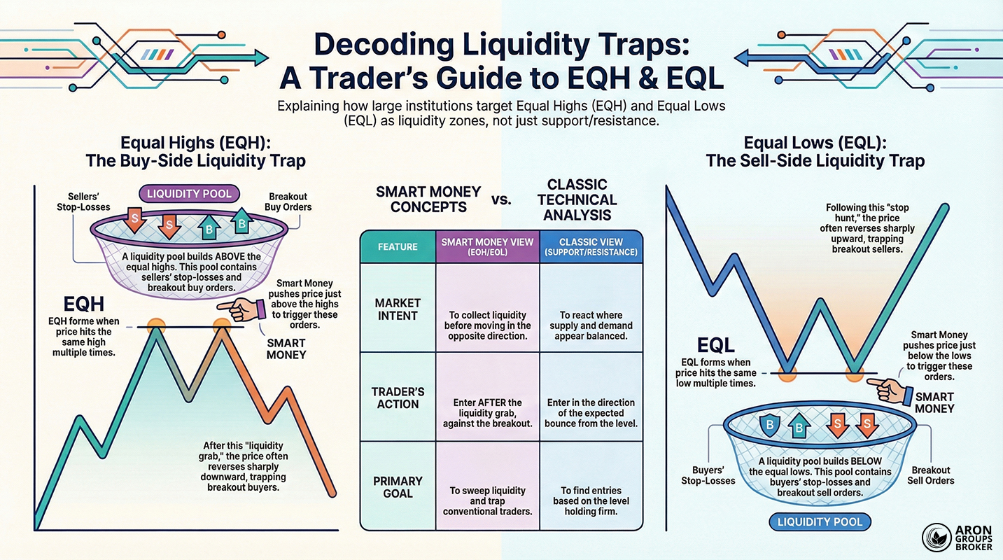 EQH & EQL in Smart Money: A Liquidity Trading Guide