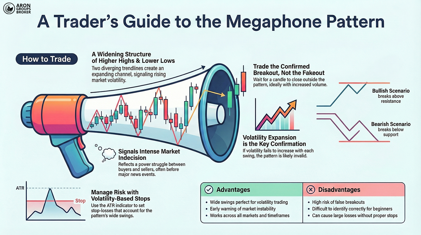 Megaphone Pattern: Trading Volatility & Breakouts