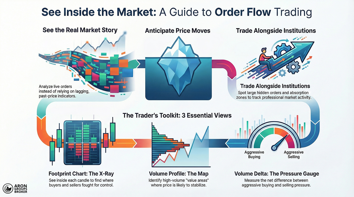 Order Flow Indicator Guide: Trade Like Institutions